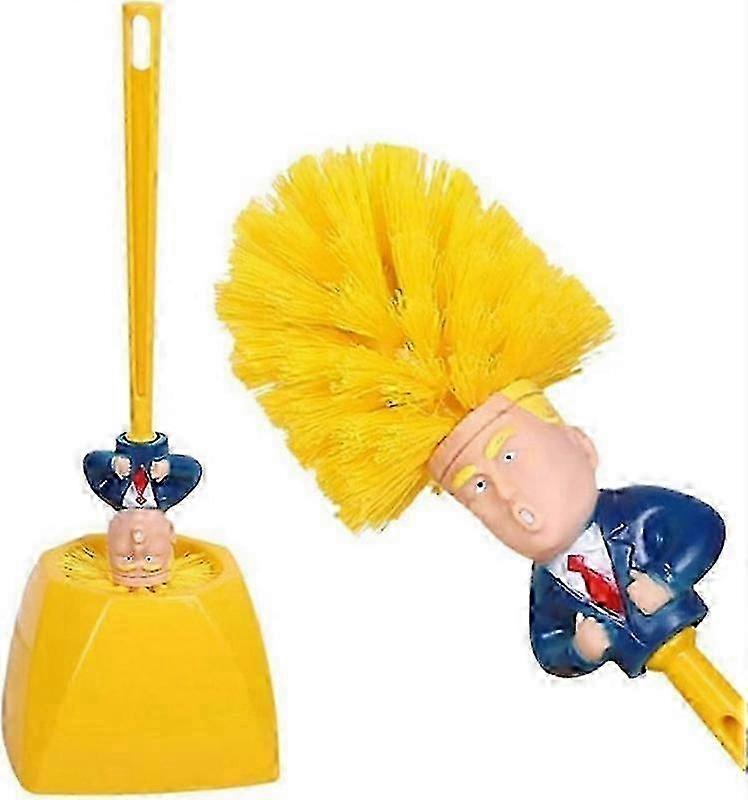 Original Donald Trump Toilet Brush Cleaner Trump-Themed Bathroom ...