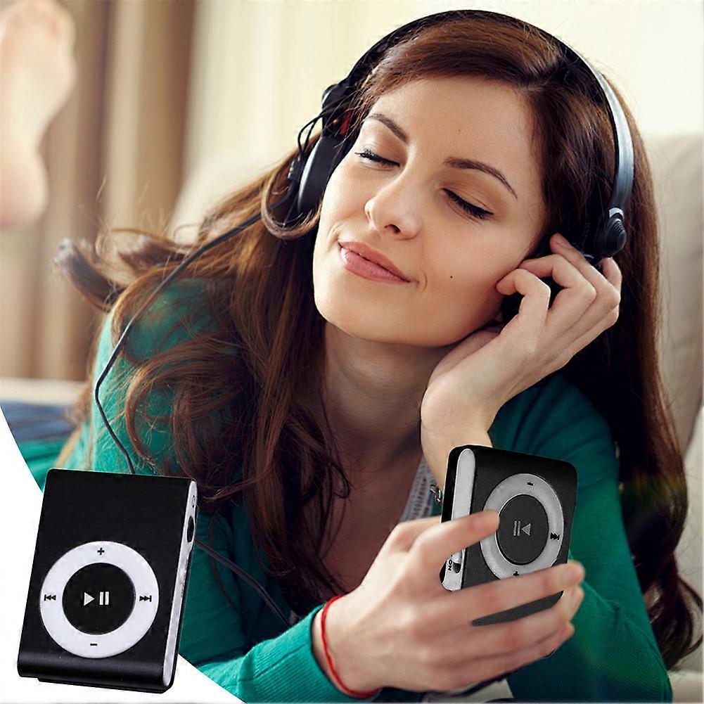 Portable Mini 3.5mm Metal USB MP3 Music Media Player Fashionable MP3 ...