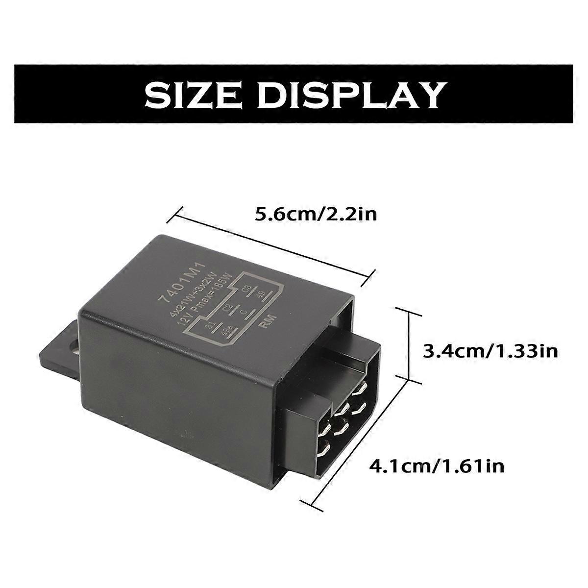12V 21W 6-Pin Flasher Relay Tractor Indicator Relay 335200160 54229002 ...