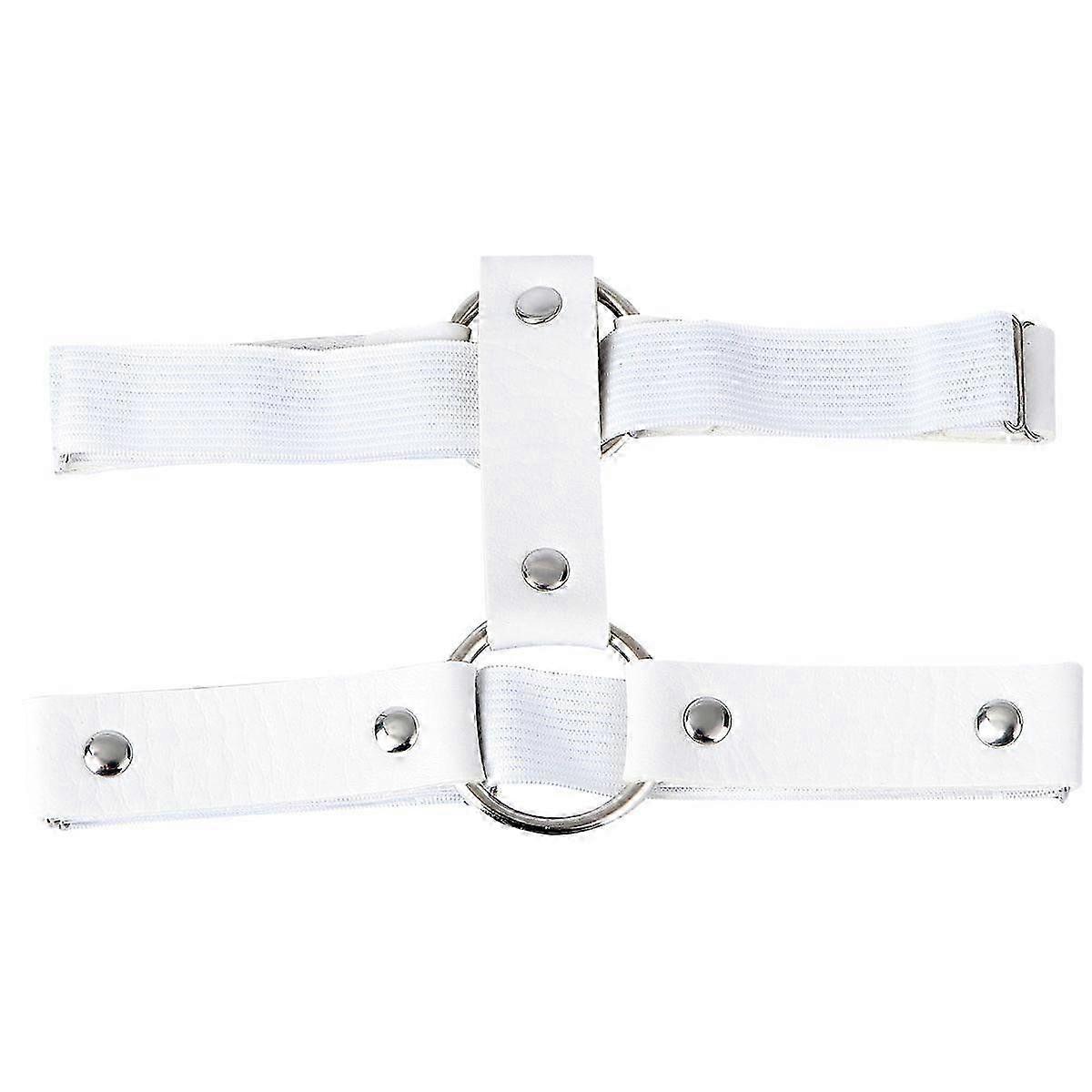 Thigh Garters for Women Round Leather Thigh Ring Punk Party Accessory ...