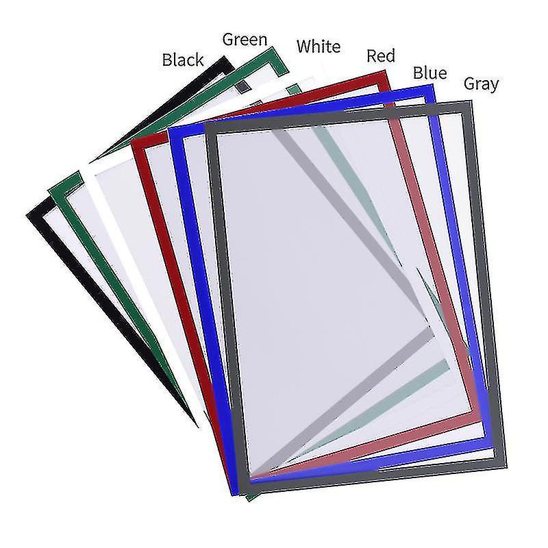 Magnetic File Frame Transparent Pvc Document Display Frame For A4 Size ...