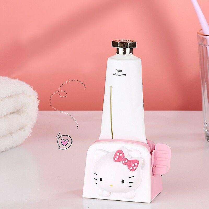 Pink Cartoon Toothpaste Squeezer Manual Toothpaste Squeezer Bath ...