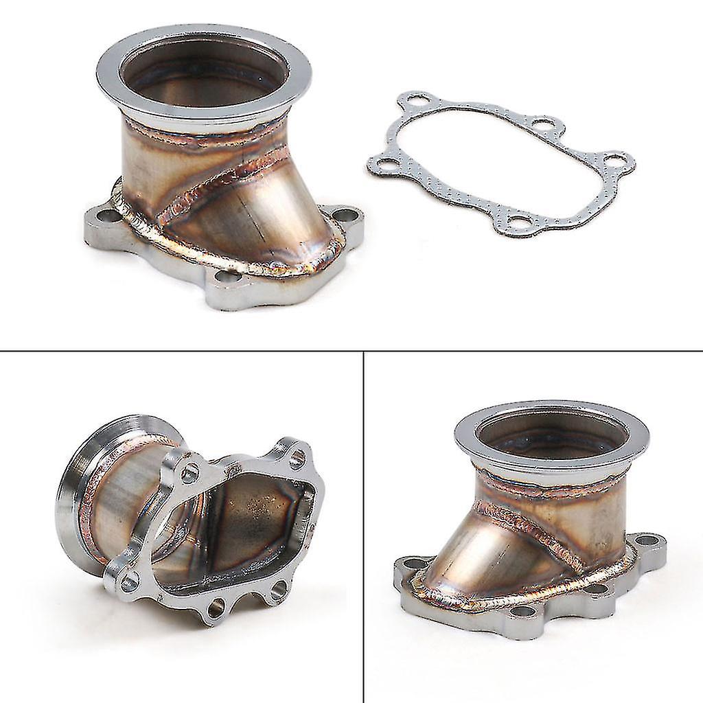 Turbo Downpipe Flange Stainless V-band Conversion Adaptor For T25 T28 ...