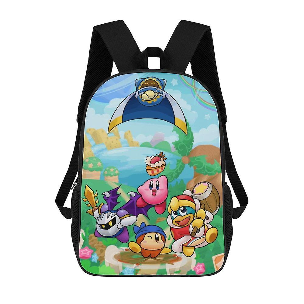 Kirby Star Allies Game Shoulder Backpack School Bag Bookbag ...