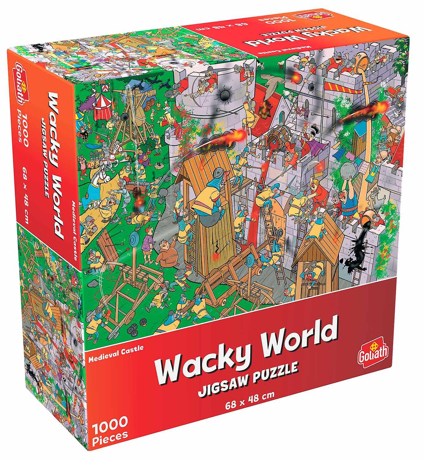 Wacky World Castle 1000 Pieces | Fruugo UK