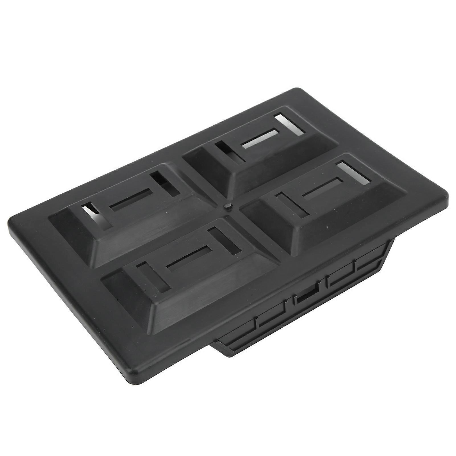 Car Battery Hold Down Tray Bracket Set Recessed Slots Sturdy ...