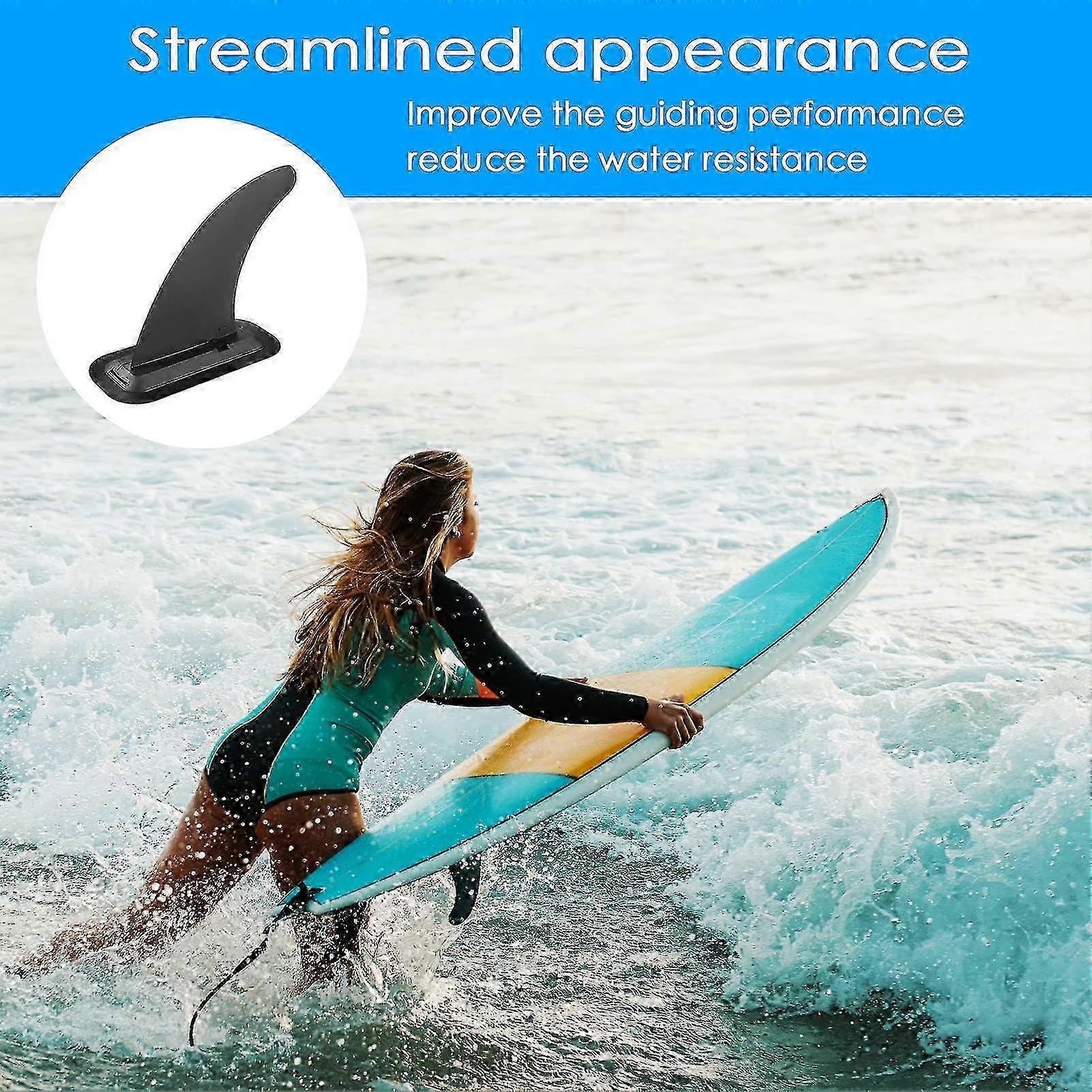 8 Inch Removable Universal Surfboard Sup Fin With Fin Base, Detachable ...