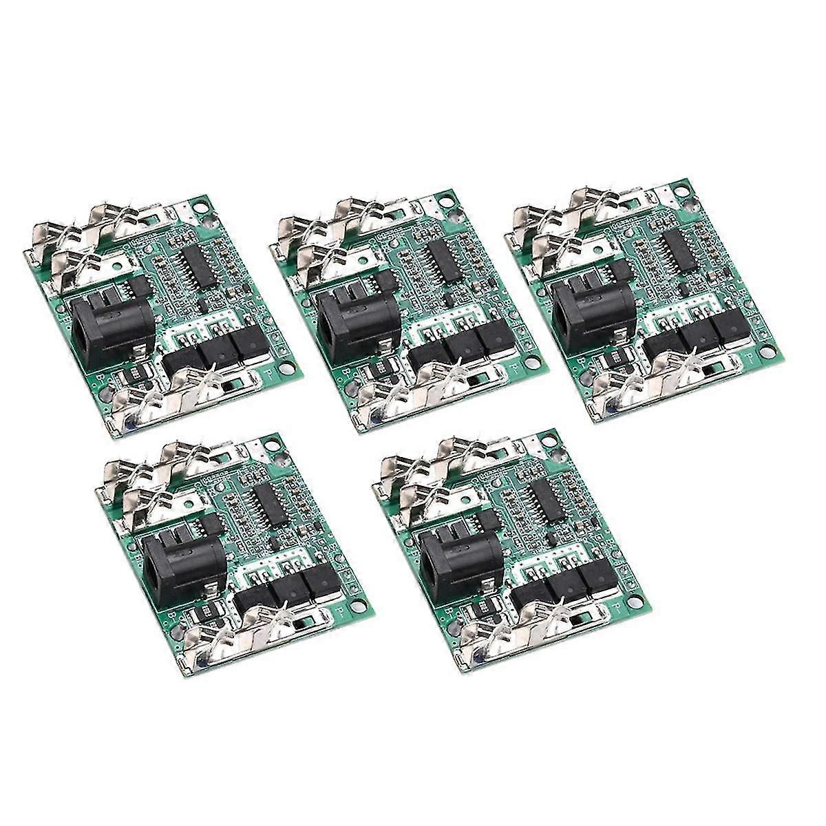 5PCS 5S 20A 18650 BMS Li-Ion Lithium Battery Charging Protection Board Circuit PCM Balancer ...