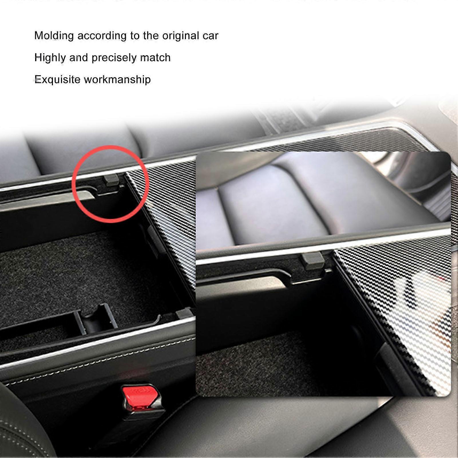 Car Interior Storage Box Flocking Fabric Space Organizer Replacement ...