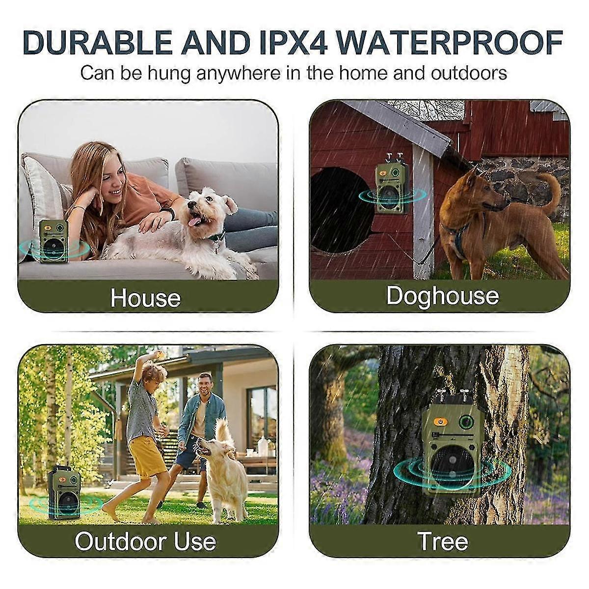 NEW Anti Barking Device,50FT Ultrasonic Dog Barking Control Devices,AI ...