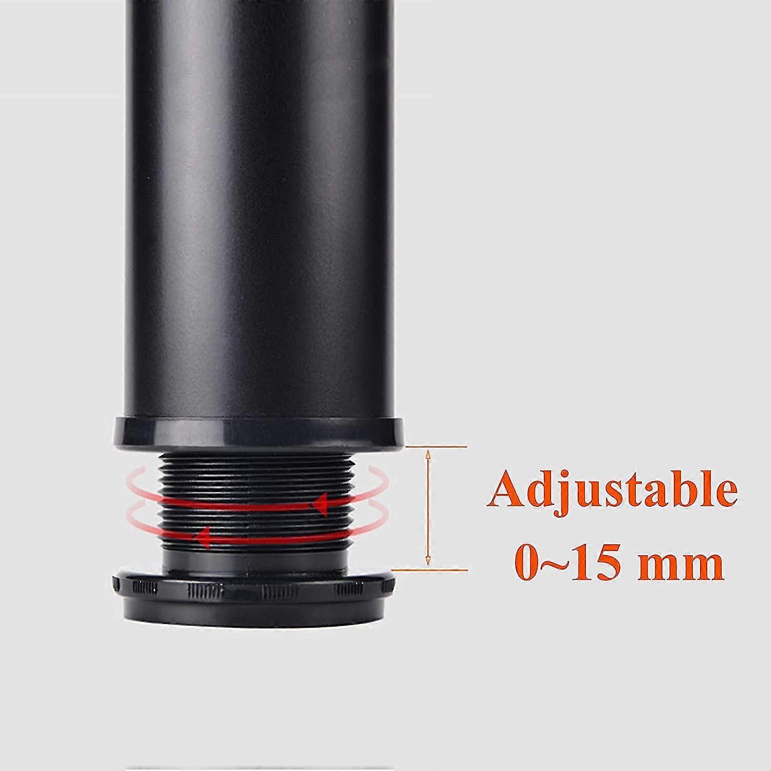 4 Adjustable Black Legs 50mm Height Thicken Cabinet Legs Table Legs ...