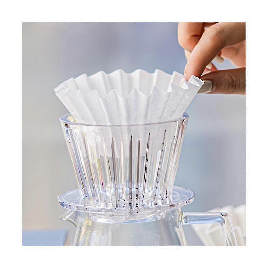 B75 Wave Coffee Dripper Crystal Eye Pour Over Coffee Filter Pctg 1-2 ...