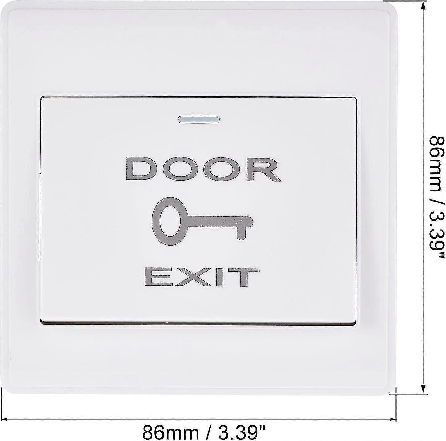 Sourcing Map Push To Exit Push Button Release Switch Door Access Control System Pc Panel ...