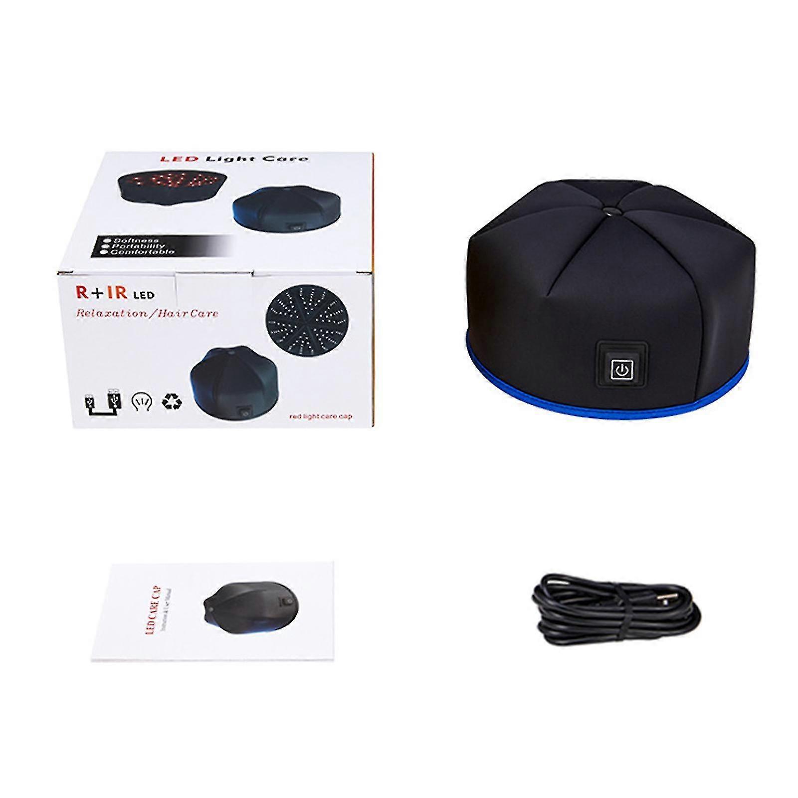 Hair Loss Led Red Near Infrared Light Therapy Cap Hat Hair Regrowth ...