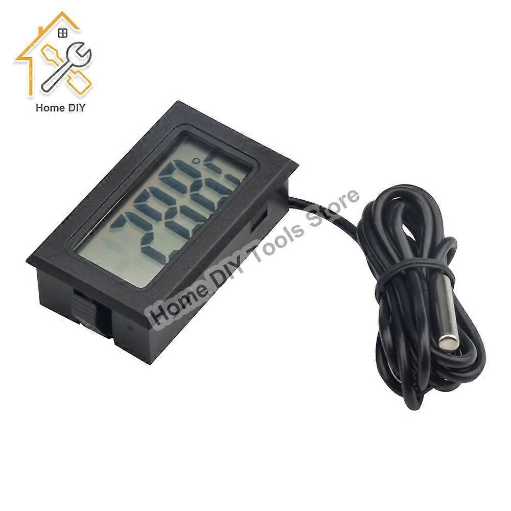 FY-10 Mini LCD Digital Thermometer Aquarium Car Water Bath Temperature ...