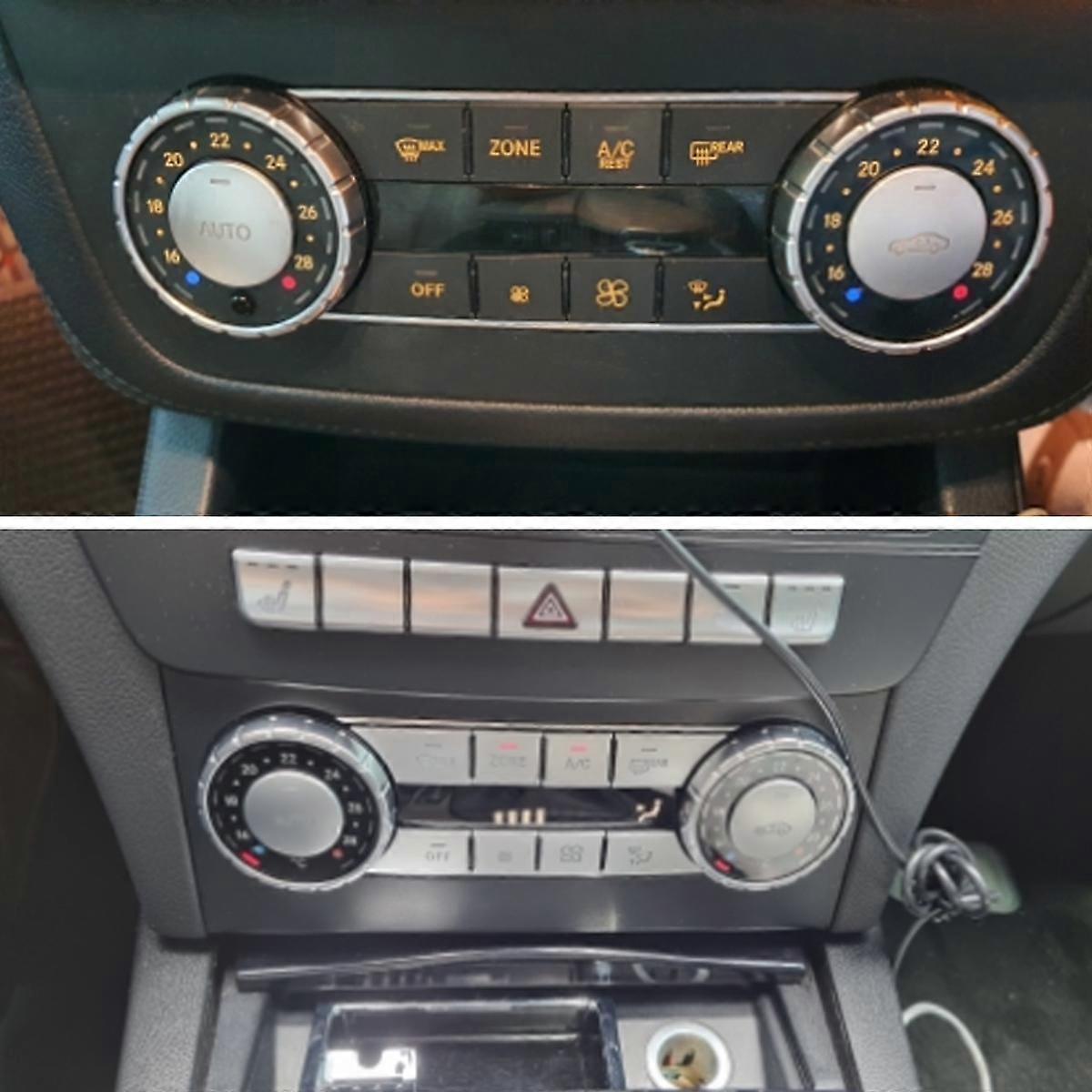 car interior decoration Car Center Console AC Air Condition Button ...