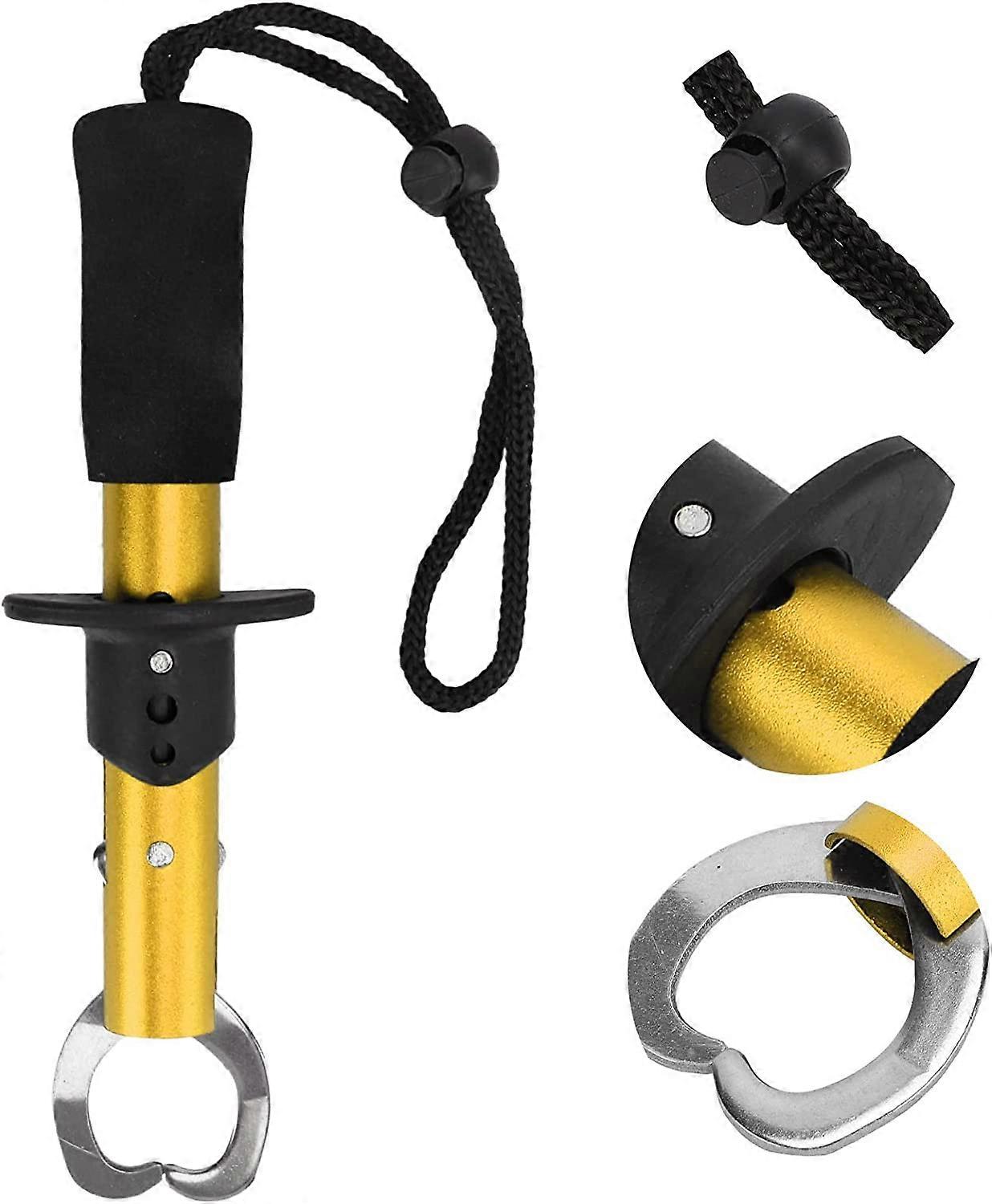 Fish Gripper,Stainless Steel Fish Lip Grabber,Fish Grabber with Wrist ...