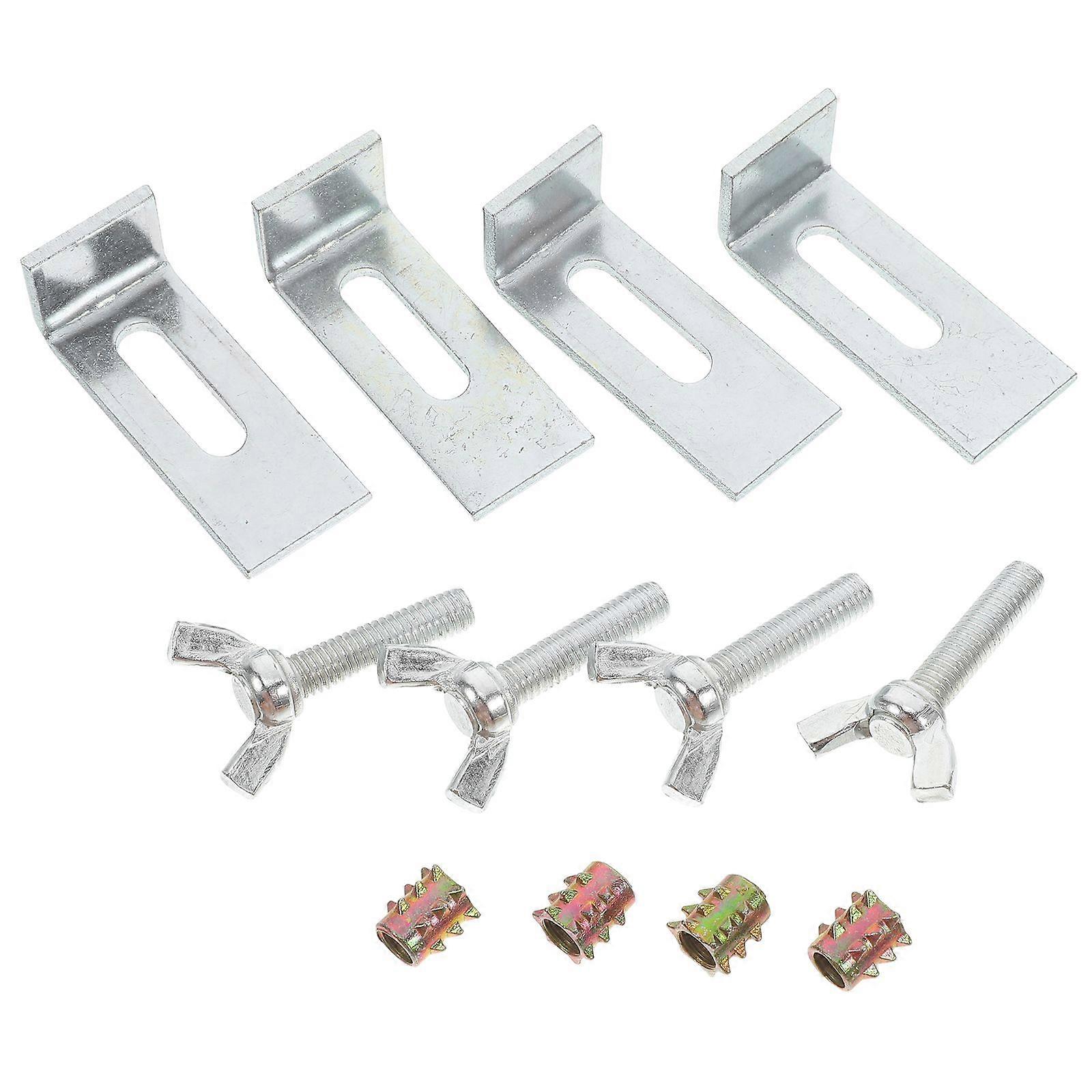 4pcs Heavy-Duty Sink Mounting Brackets Undermount Basin Clips Sink ...