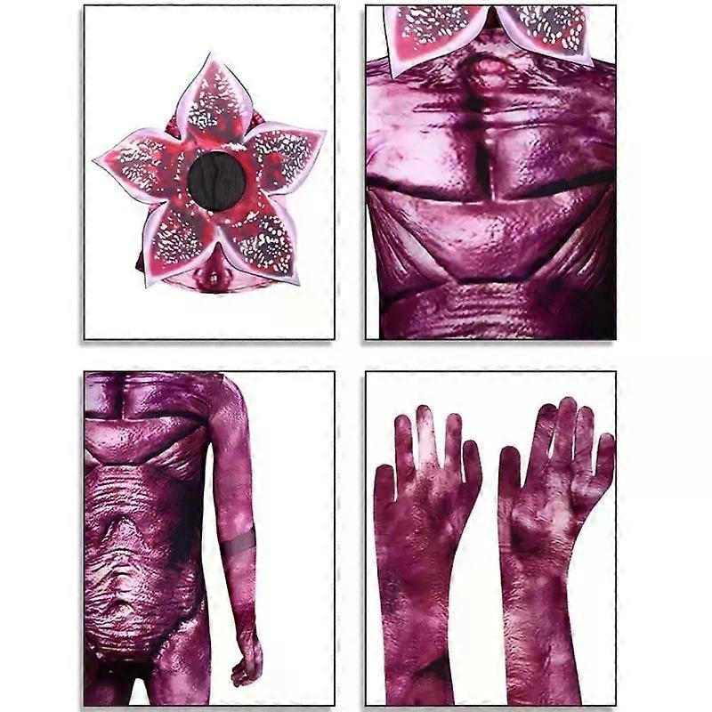 Stranger Things Demogorgon Monster Jumpsuits Sets Halloween Cosplay ...