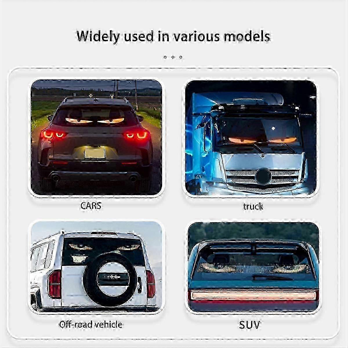 \u200bTruck Devil Eye LED Matrix Pixel Panel Soft Foldable Scrolling ...