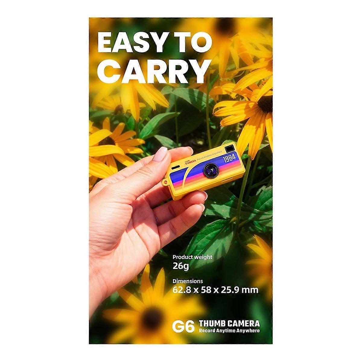 Mini Thumb Camera Backpack Charm Take P os and Upload Perfect 1080p HD ...