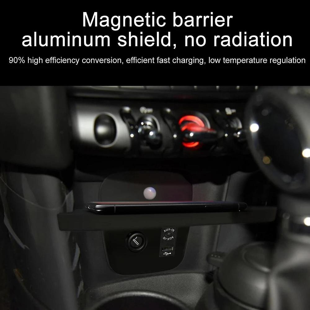 Car Dashboard Holder Quick Wireless Charger For- Mini One S Hatch F55 ...