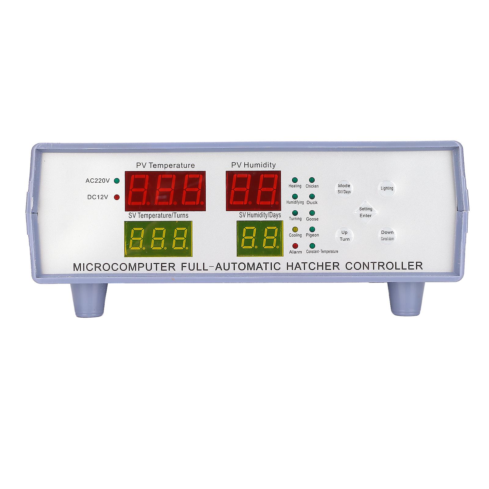 Egg Hatcher Controller with Temperature and Humidity Sensor Automatic ...