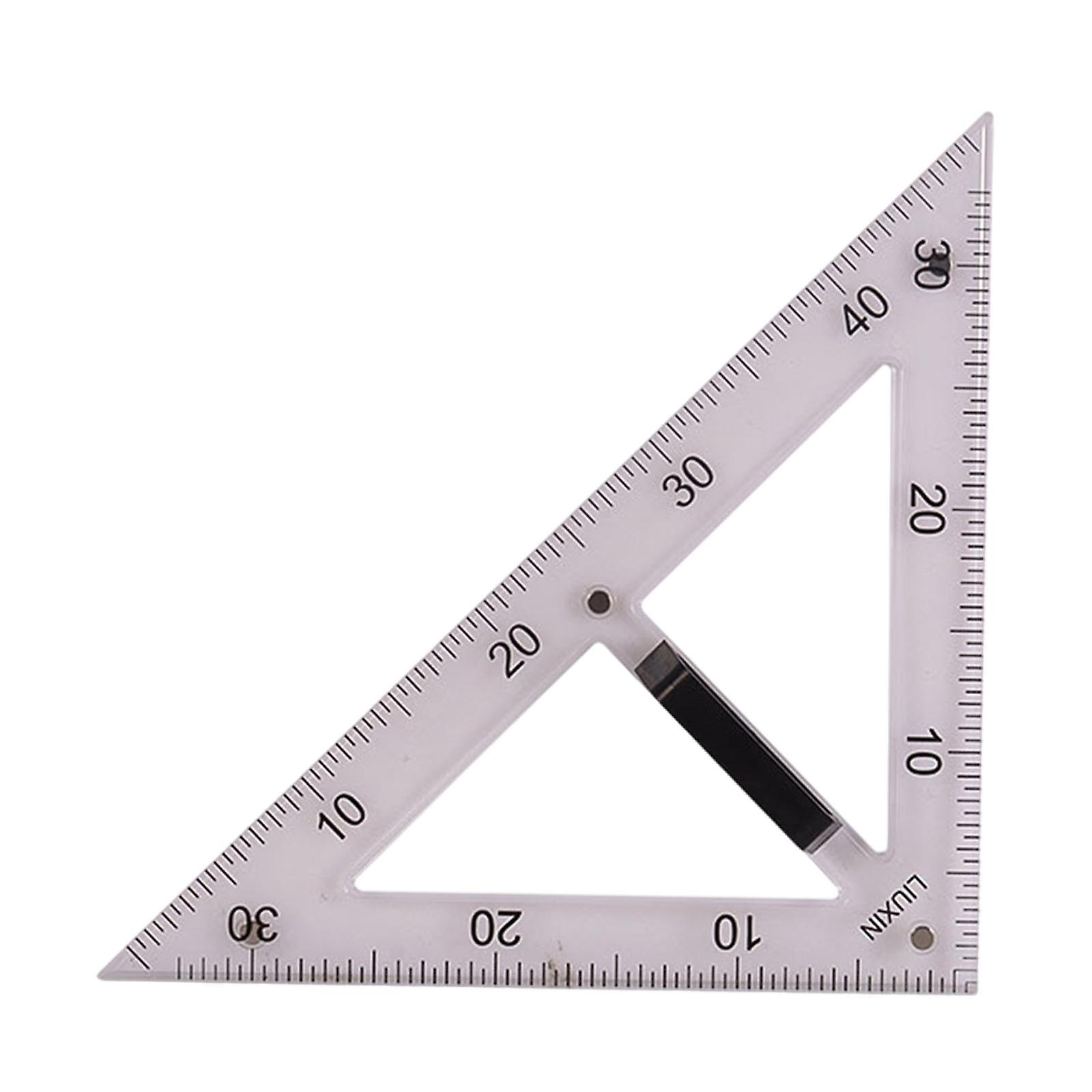 Large Geometry Math Ruler, Teaching Ruler, Reusable Geometry Tool for ...