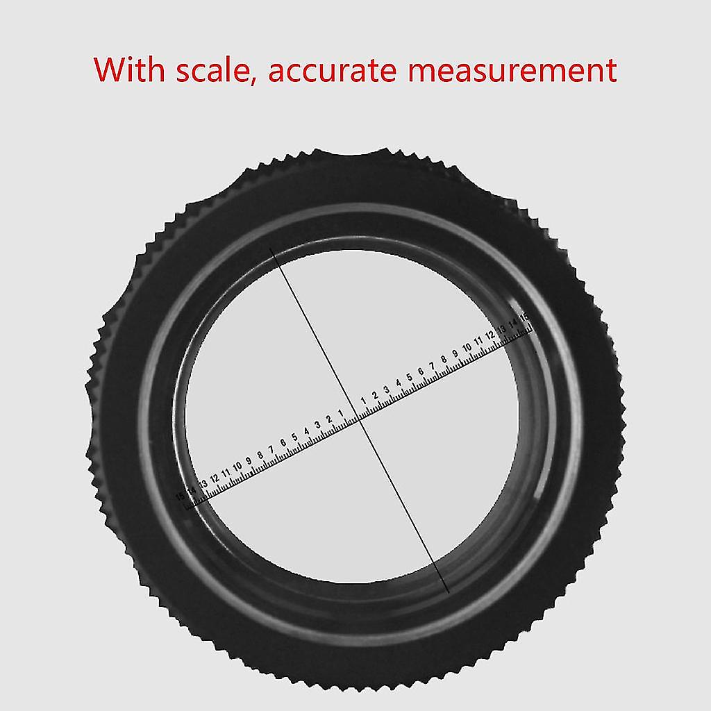 Upgraded Stand Measuring Magnifier Scale Loupe Magnifying Glass ...