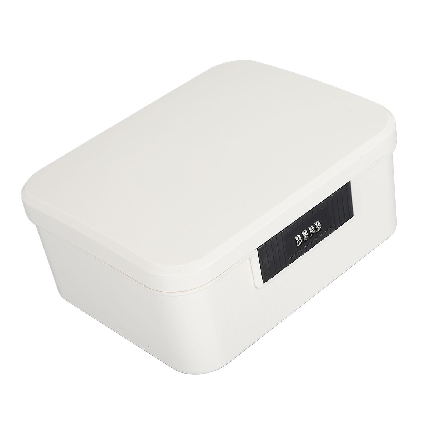 9L Capacity Lockable Storage Trunk for Files Document Organizer Double ...