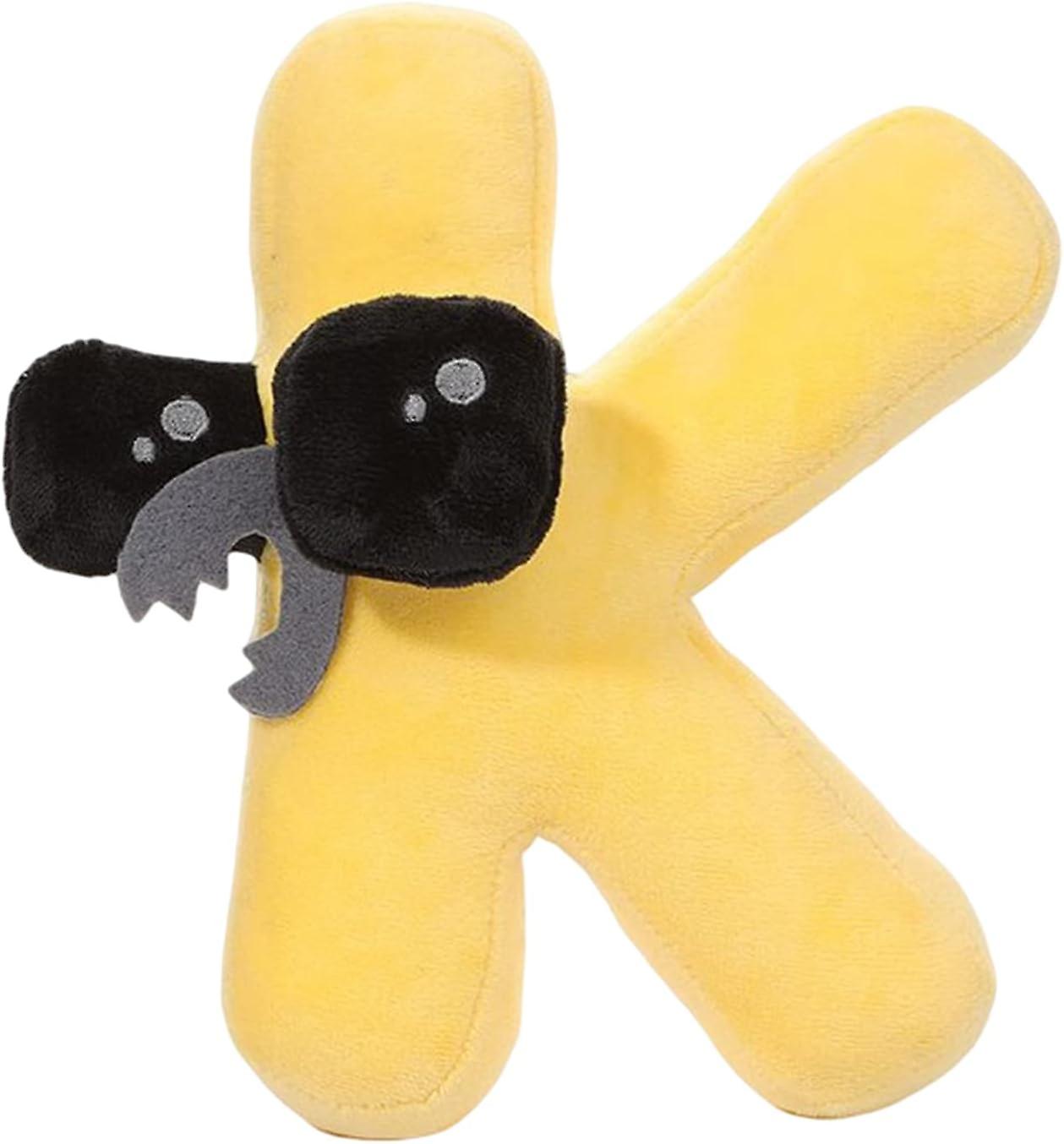 Alphabet Plush Toys, 26 Letter Series Plushies, Soft Pillow Decoration ...