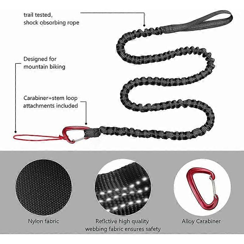 Children's Mountain Bike Tow Rope Elastic Rope for Children, Parent ...