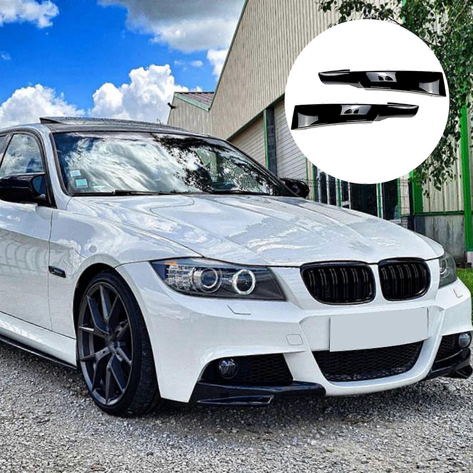 Style Front Bumper Lip Splitter Body Kit For Bmw 3 Series E90 Facelift ...