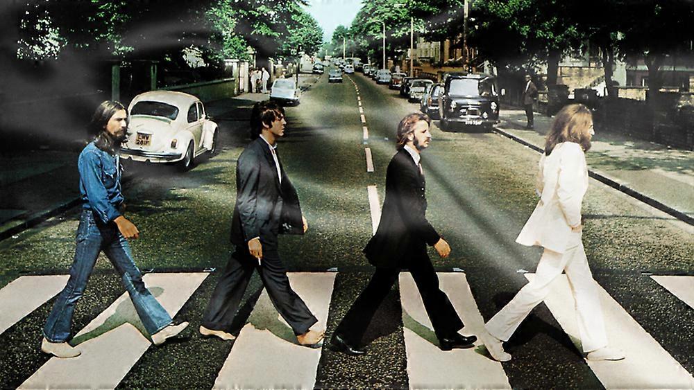 Beatles Flag - The Beatles Abbey Road Crossing Tapestry Banner Flag ...