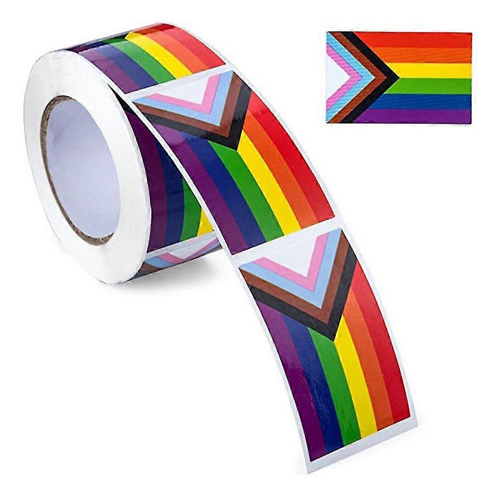 Gay Pride Stickers Rectangle-shaped Stickers Love Rainbow Stickers ...