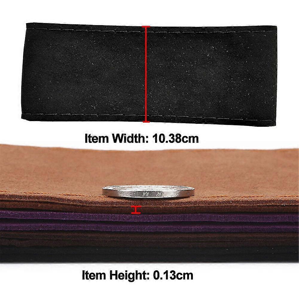 Universal Suede Leather Cover Steering Wheels Stitch Steer Cover Diy ...