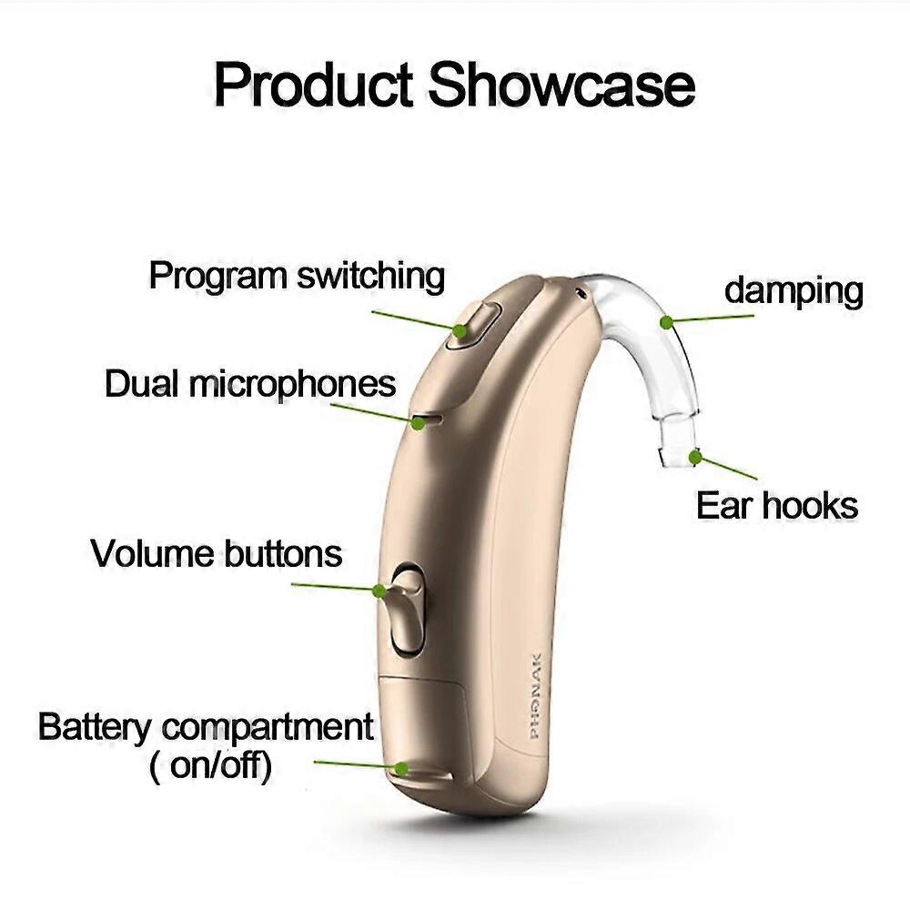 Phonak Vitus P/UP Computer Programable Digital Hearing Aid 4 Channels ...