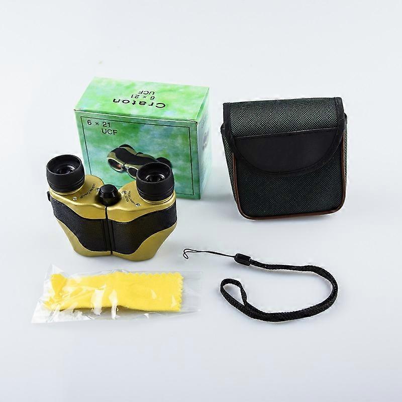 Portable Fixed Focus 6x21 Compact Binoculars with Night Vision for High ...