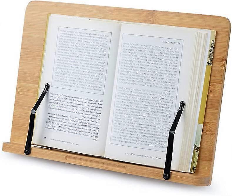 Book Stand Reading Rest Cookbook Holder Foldable Bookrest Tablet Stand ...