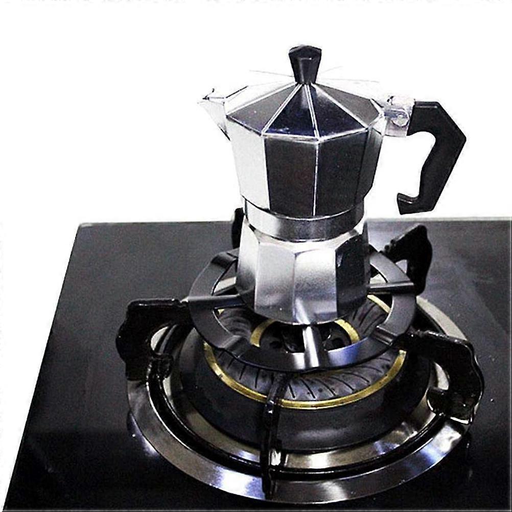 Moka Pot Stove Stand Steel Coffee Pot Holder Gas Range Support Ring ...