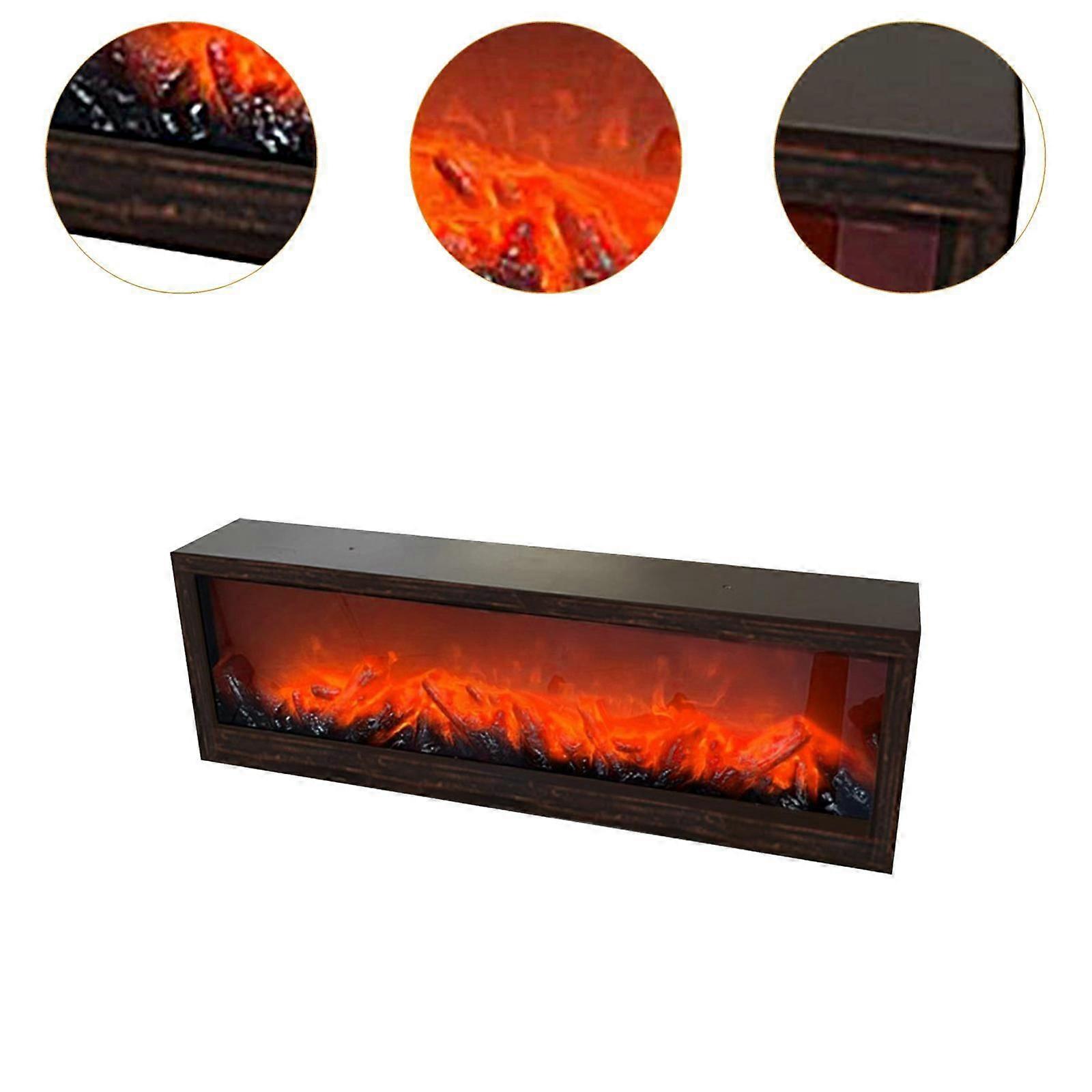 LED Fireplace Lantern Flame Effect LED Fire Lamp for Home Living Room ...