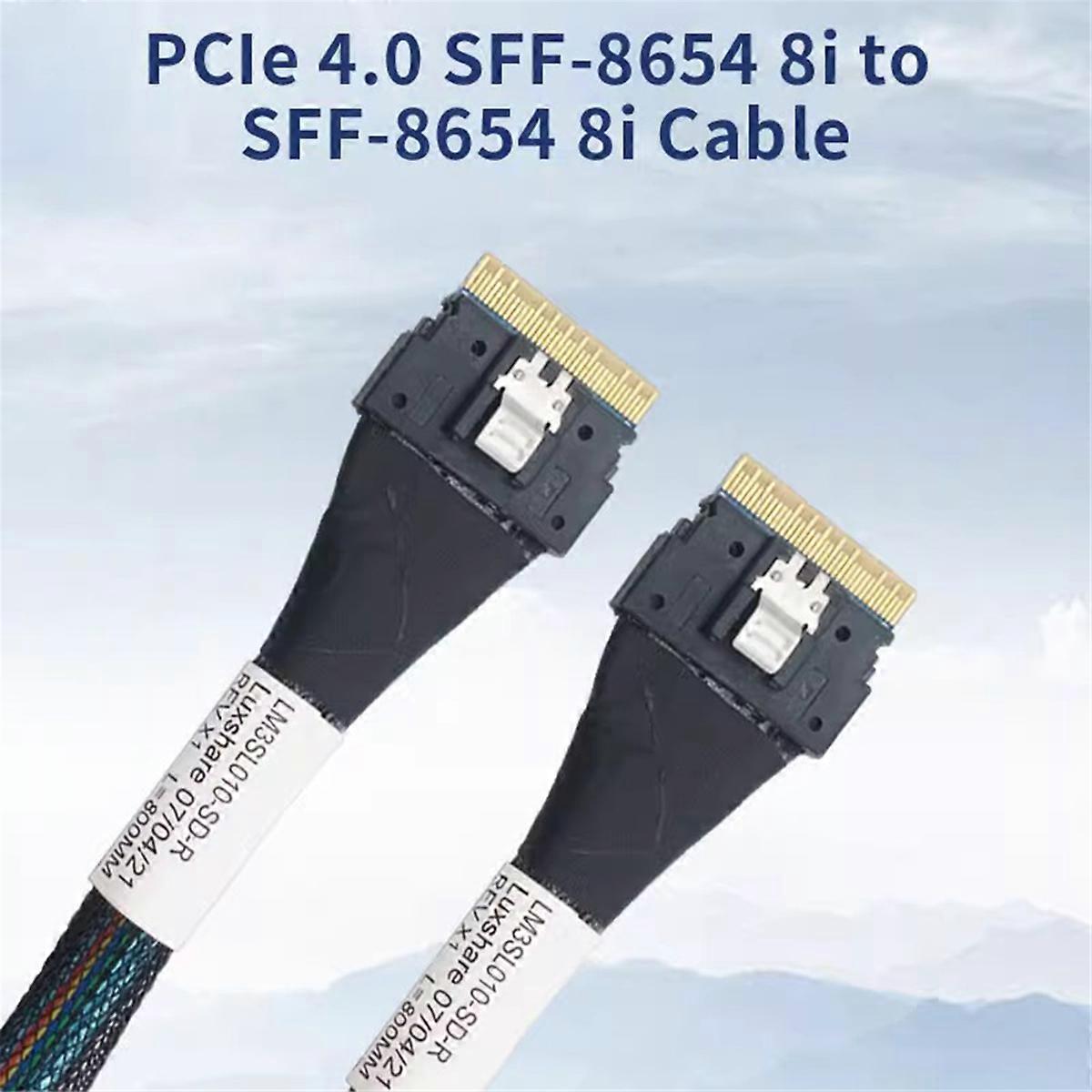 High Speed PCIe 4.0 SlimSAS SFF8654 8i to 8i 9500 Series NVMe Available ...