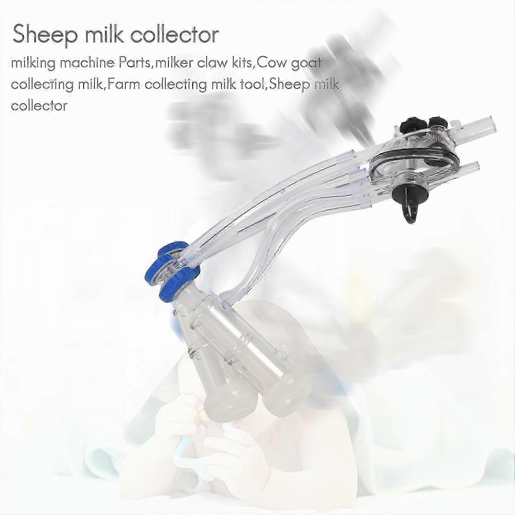 Goat Sheep Milker Machine Parts Claw Kit Milking Teat Cups Manual ...