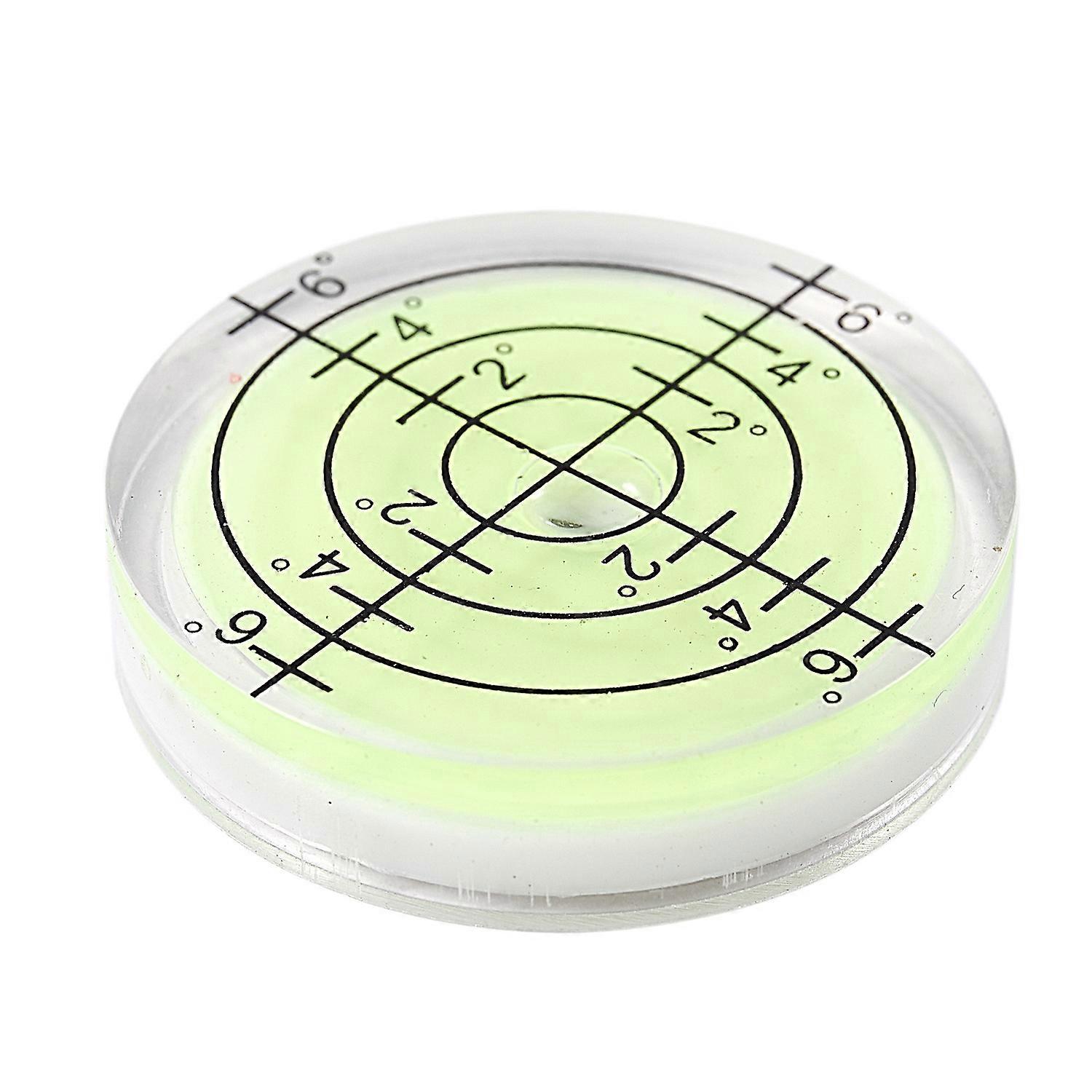 32*7mm Acrylic Bullseye Bubble level Round Level Bubble Accessories ...