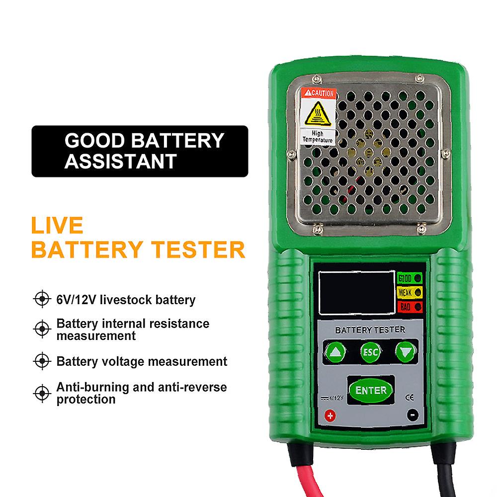 Automotive battery tester,hp-26a 6v 12v lead-acid car battery checker ...