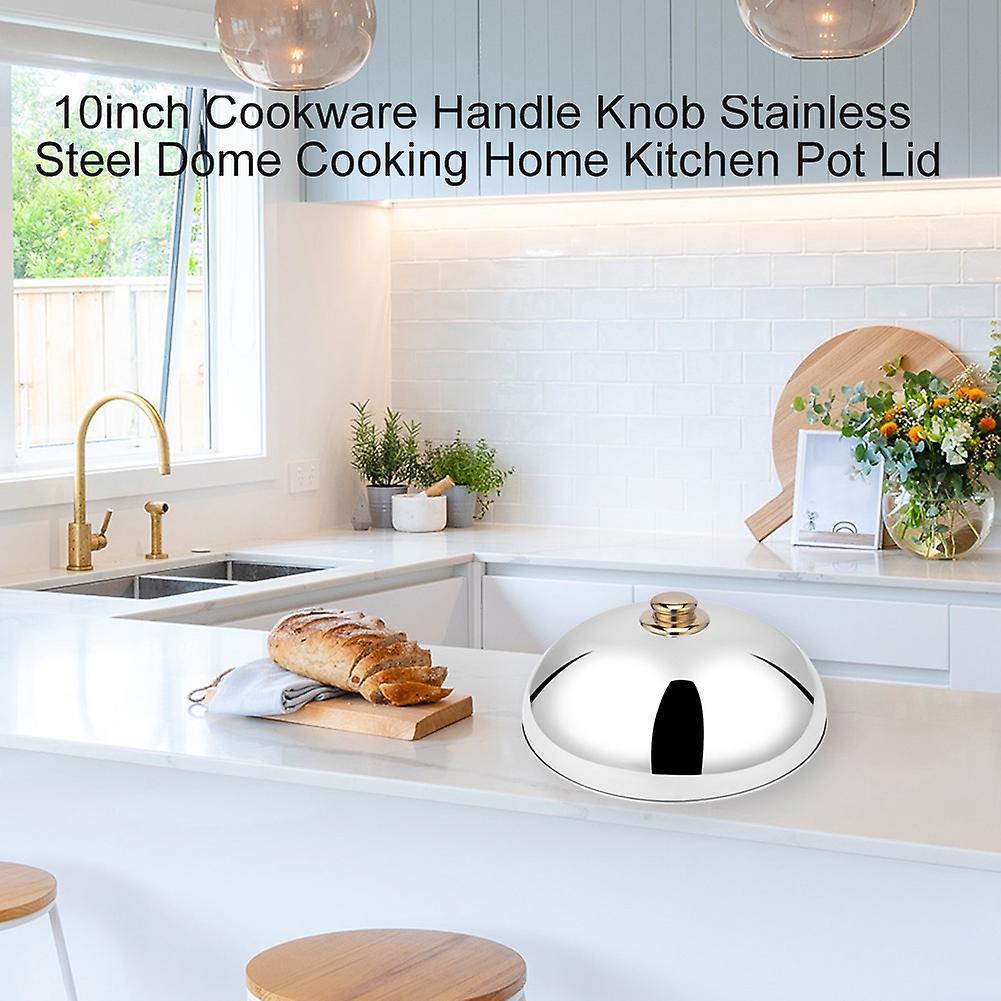 Stainless Steel Dome Dish Cover Table Food Cover Food Cover Western ...