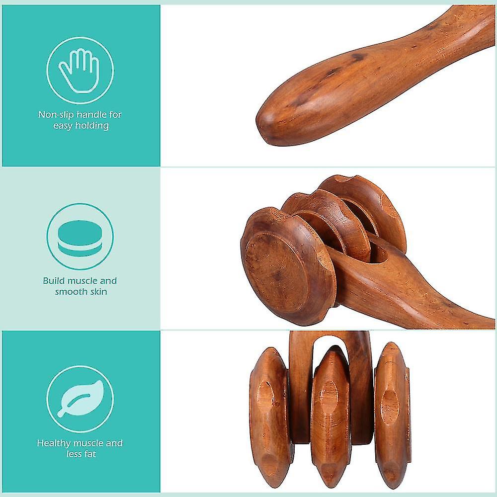 Wood health guasha board useful body scraping board sandalwood guasha ...