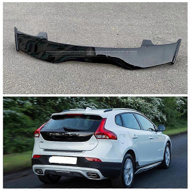 High Quality ABS Plastic For Volvo V40 2013-2019 Spoiler Carbon Fiber ...