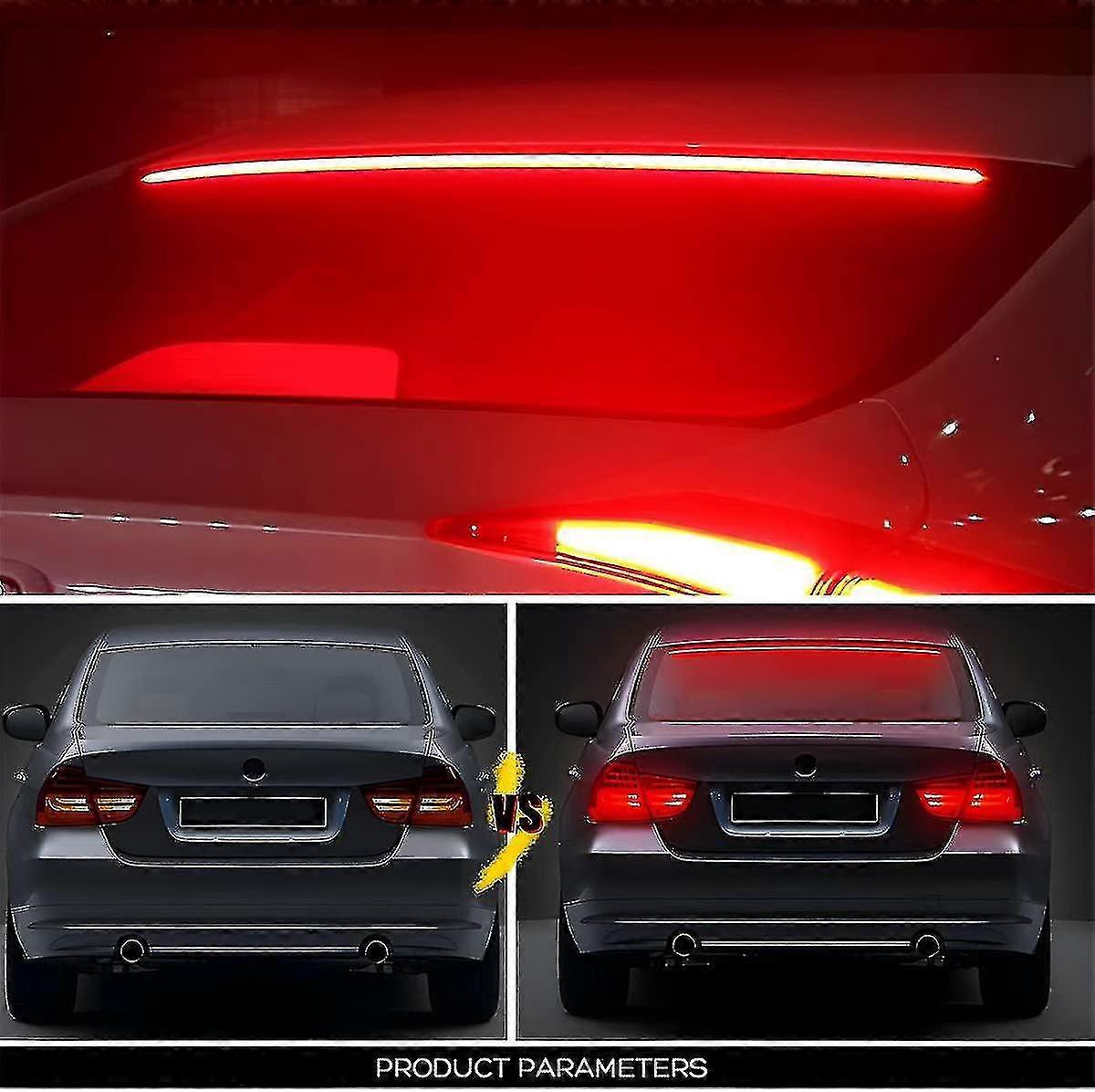 For 2024 Car Led Brake Led Strip Light, 35inch Universal Red Third Car ...
