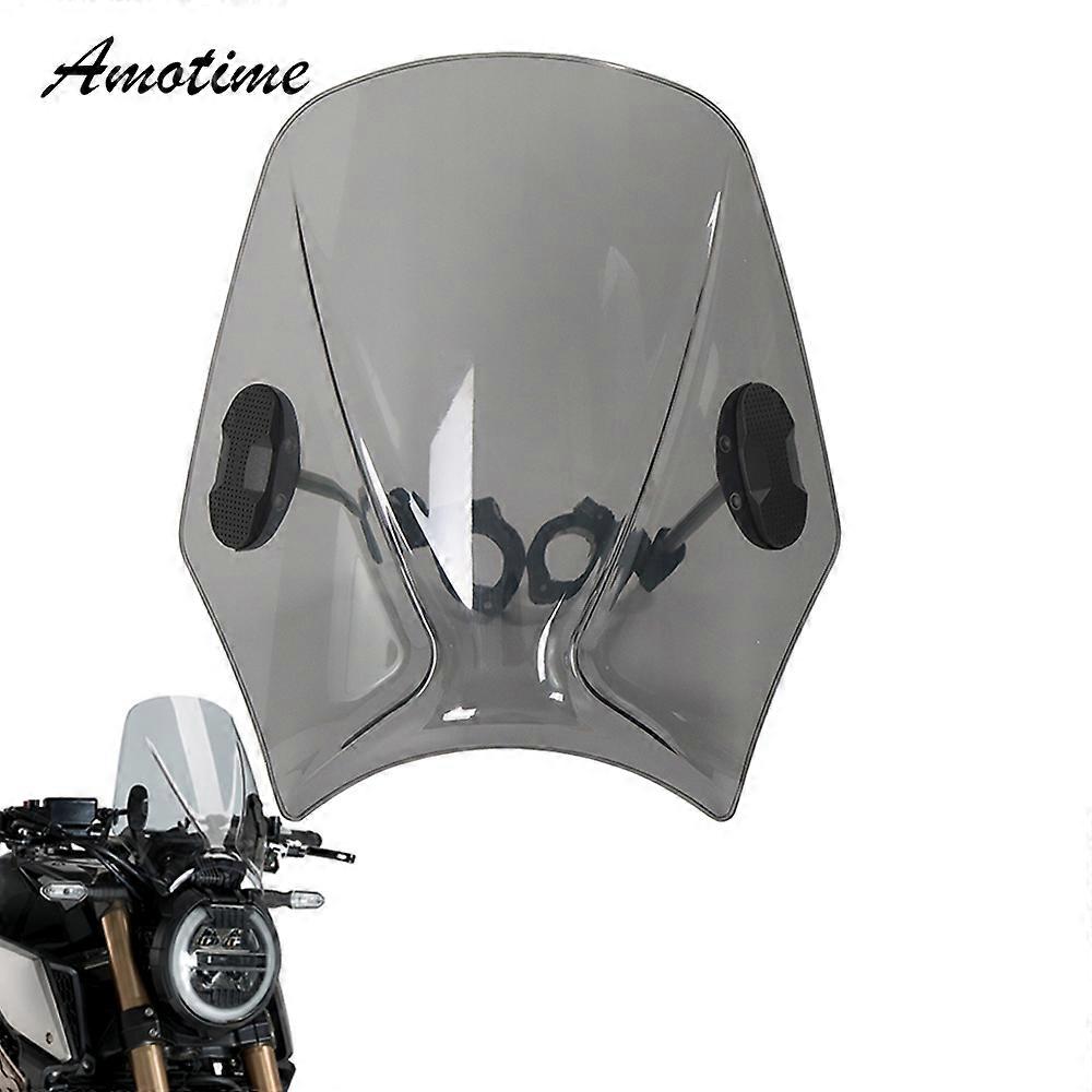 Motorcycle Windscreen Windshield Universal For Royal Enfield Bullet ...
